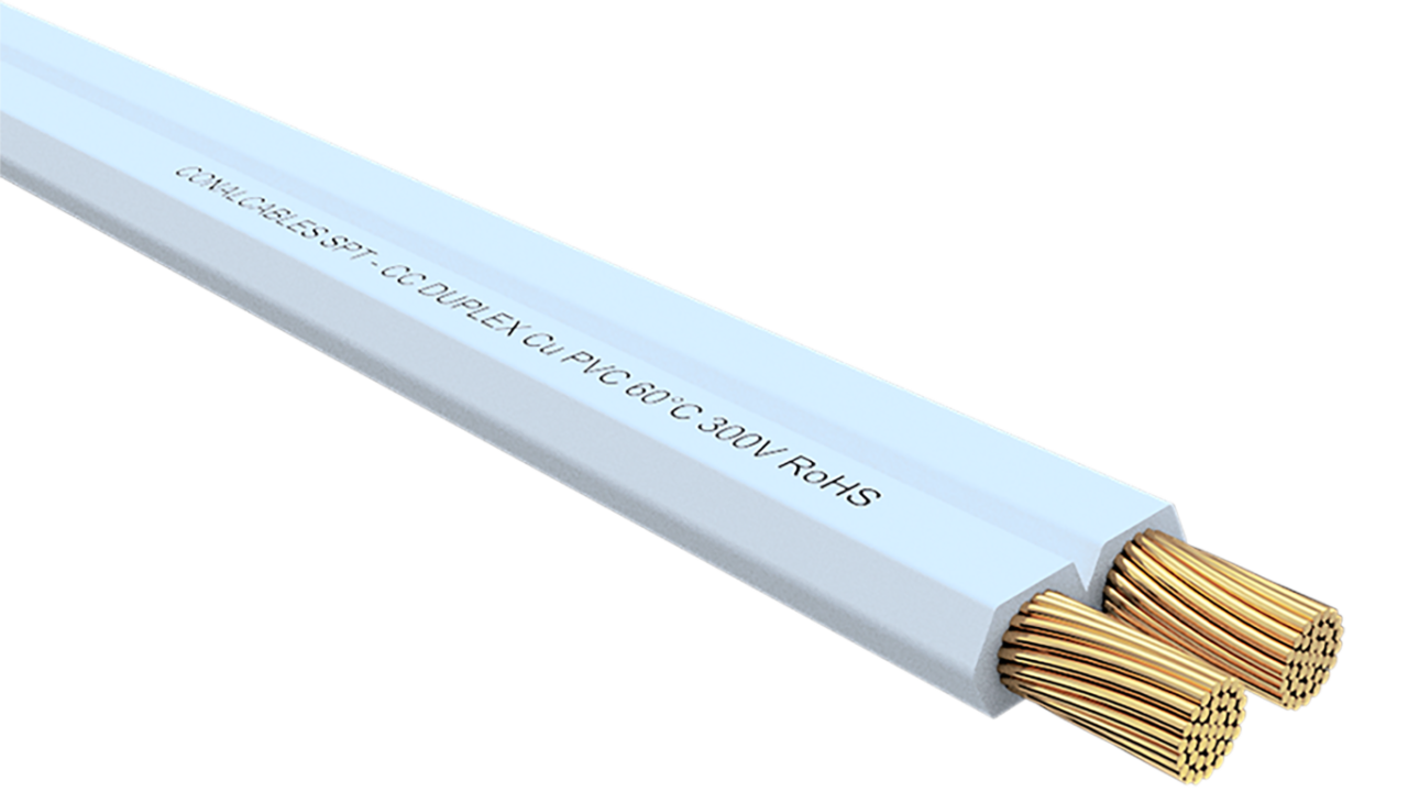 CABLE DUPLEX Cu PVC 60°C 300V RoHS - Conalcables