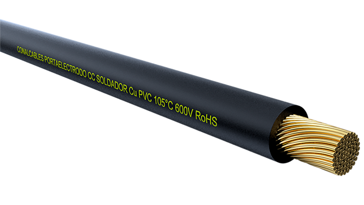 CABLE PORTAELECTRODO (SOLDADOR) - Conalcables